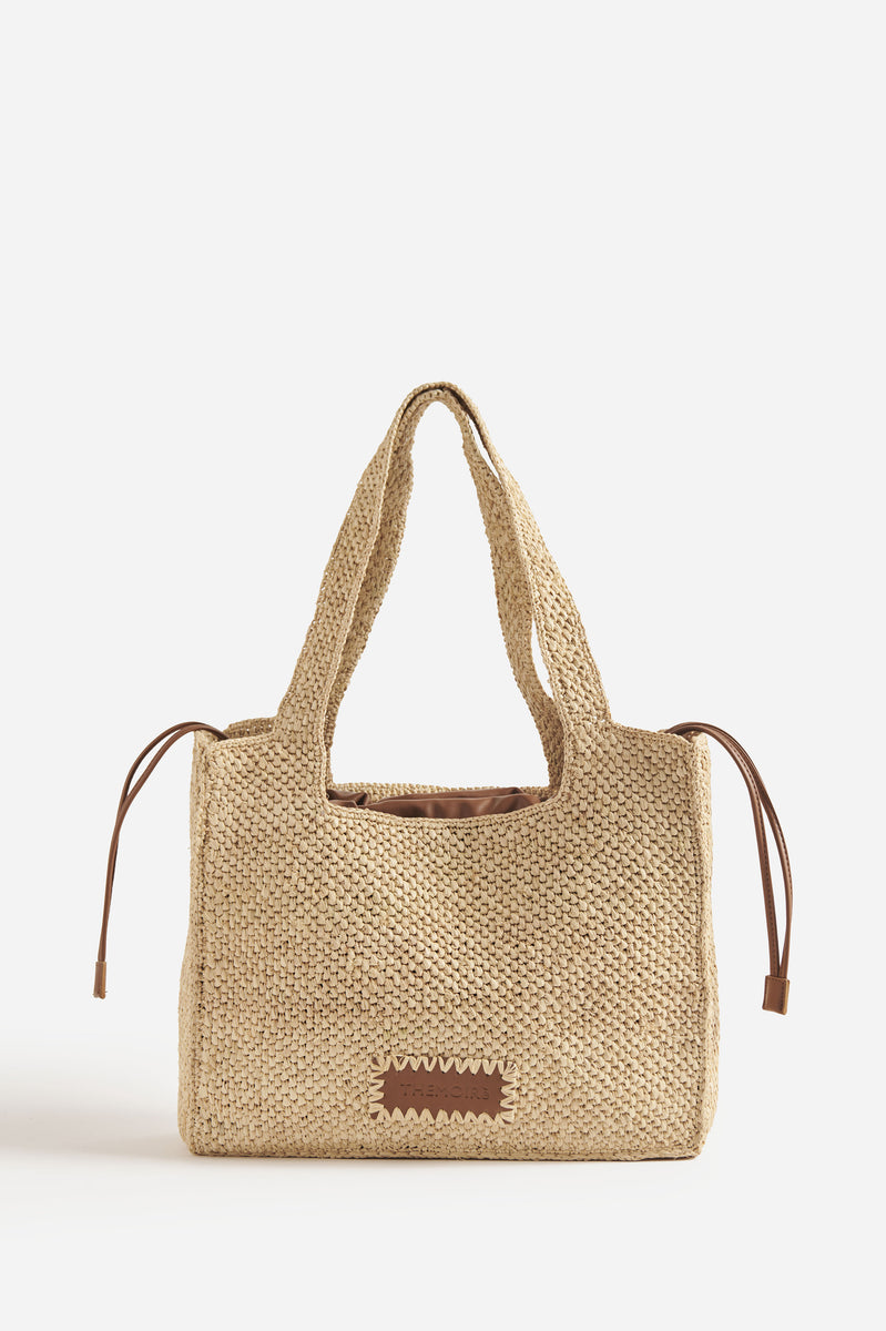 MOREA MEDIUM RAFFIA NATURAL – THEMOIRÈ